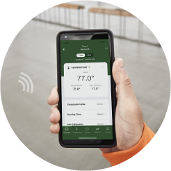 SmartRock Concrete Maturity Logger