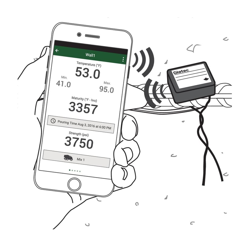 SmartRock Concrete Strength Sensor