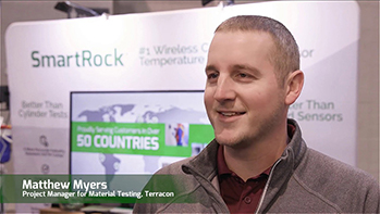 SmartRock Concrete Maturity Logger